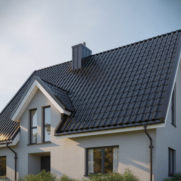 Installation och reparation av yttertak på villa i Vellinge, Skåne län ...